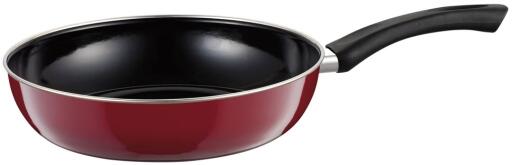 Riess Pfanne aus Emaille in rosso bei KochForm