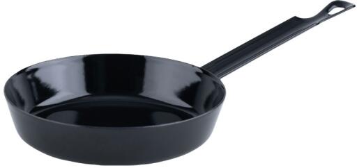 Riess Mini-Pfanne aus Emaille in schwarz bei KochForm
