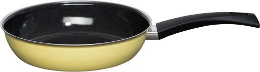 Riess Pfanne aus Emaille in lemon bei KochForm