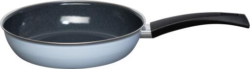 Riess Pfanne aus Emaille in sky blue bei KochForm